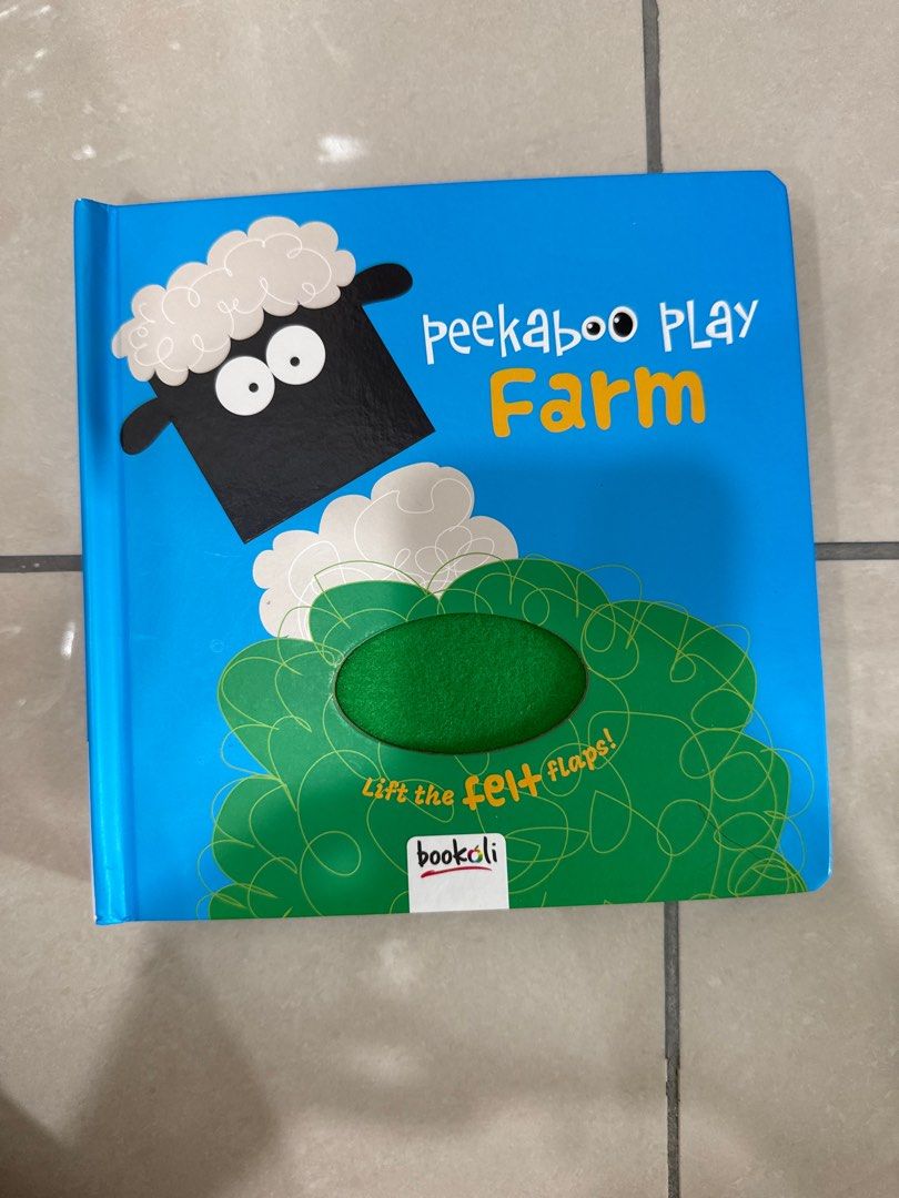 Bookoli Peekaboo Play Farm Book, Hobbies & Toys, Books & Magazines ...