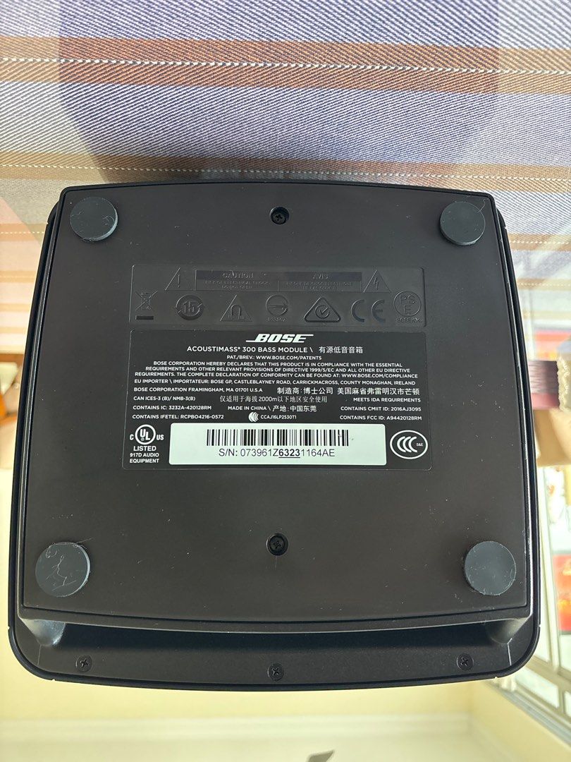 Bose Acoustimass 300 Wireless Subwoofer, Audio, Soundbars, Speakers ...