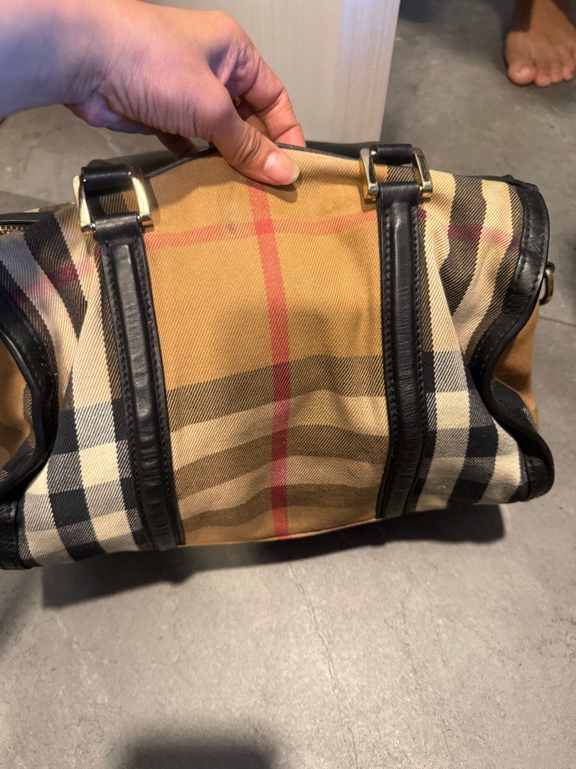 Boston speedy bag, Luxury, Bags & Wallets on Carousell