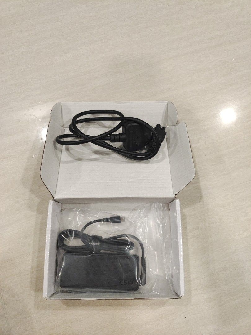 Brand New 65w USB C Laptop Charger, Computers & Tech, Parts ...