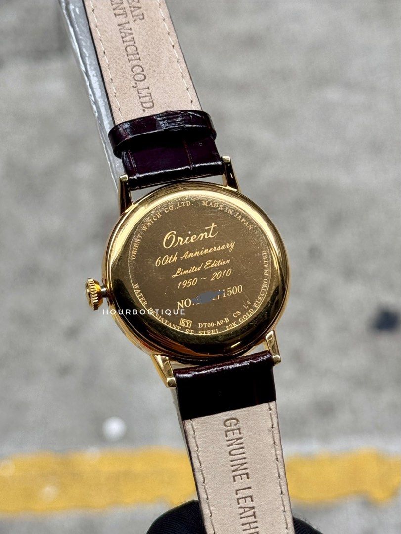 Brand New Orient Star 60th Anniversary Classics PVD Gold Plated ...