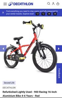 BTWIN 14-inch Kids' Bike, Sports Equipment, Bicycles & Parts, Bicycles on Carousell