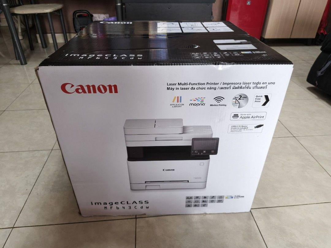 Canon imageCLASS MF643Cdw Laser Printer, Computers & Tech, Printers ...