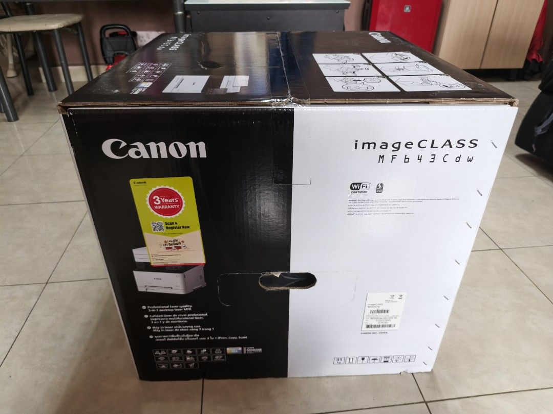 Canon imageCLASS MF643Cdw Laser Printer, Computers & Tech, Printers ...