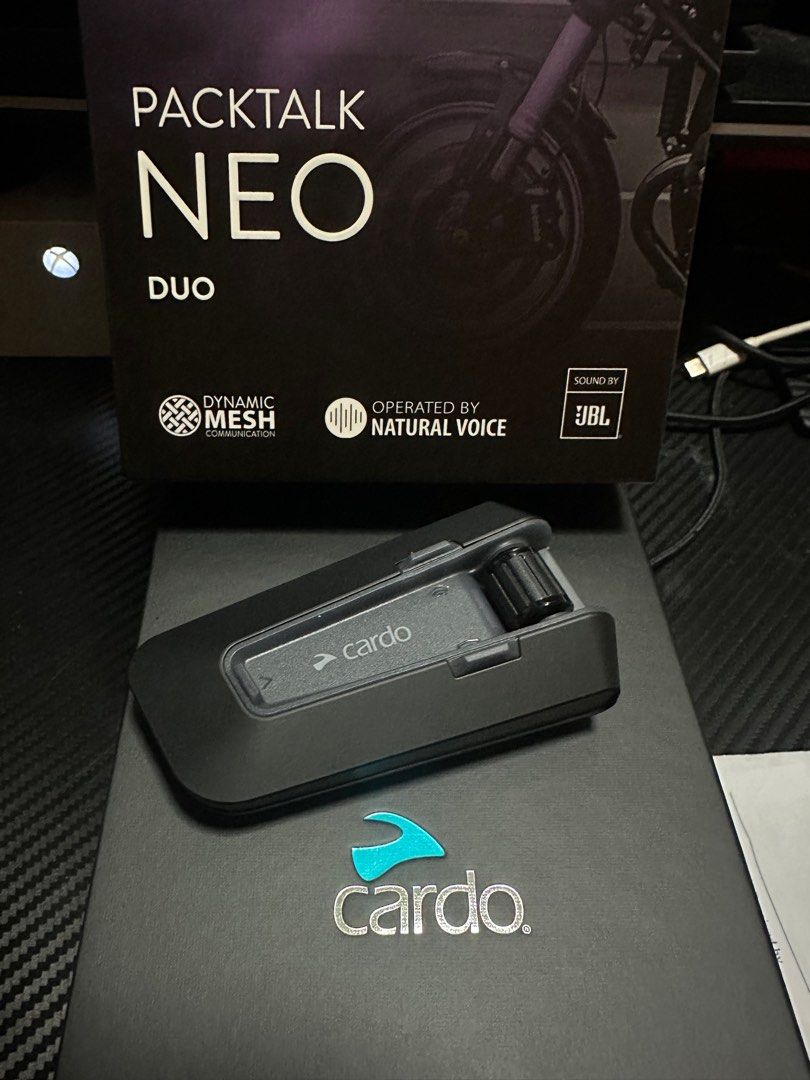 Cardo Packtalk Neo, Motorcycles, Motorcycle Accessories on Carousell