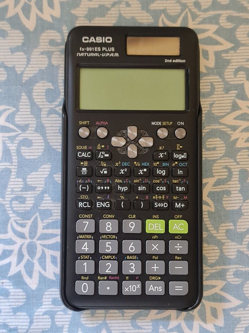 Casio Calculator FX 991ES Plus, Hobbies & Toys, Stationery & Craft ...