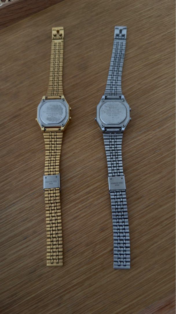 Casio Digital Watch - Gold & Silver, Women's Fashion, Watches ...