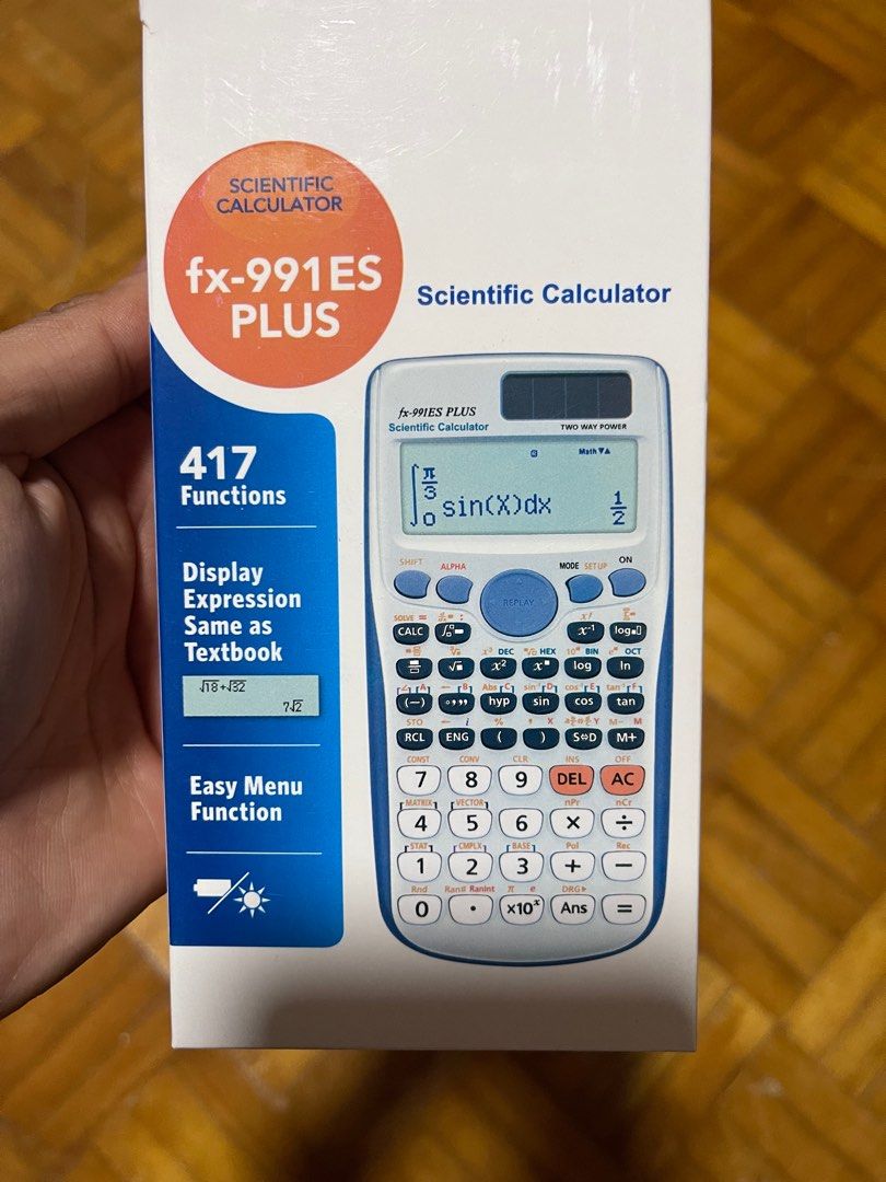 Casio fx-991ES PLUS Scientific Calculator, Computers & Tech, Office ...