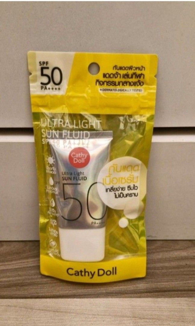 Cathy Doll Ultra Light Sun Block, Beauty & Personal Care, Bath & Body ...