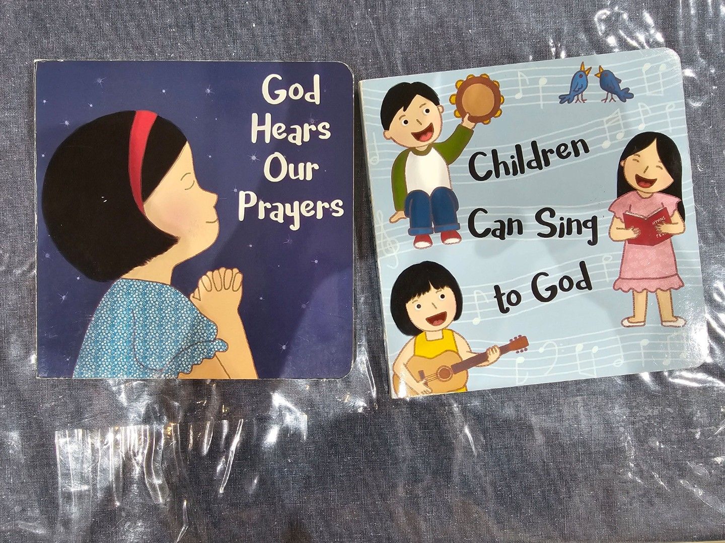 Children's Christian Board Books - God Hears Our Prayers & Children Can ...