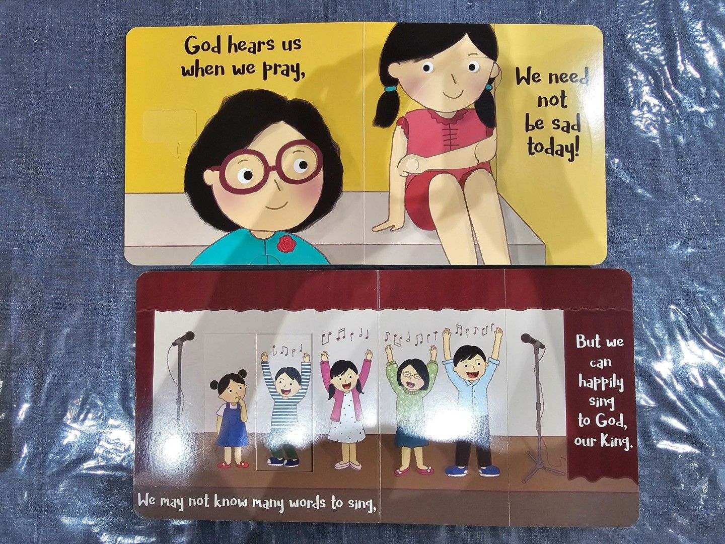 Children's Christian Board Books - God Hears Our Prayers & Children Can ...