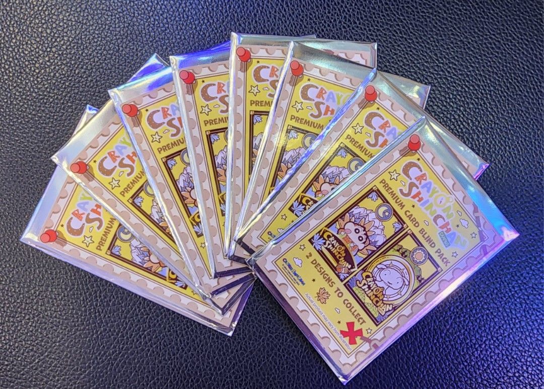 Crayon Shin-chan Premium Card Blind Pack, Hobbies & Toys, Toys & Games ...