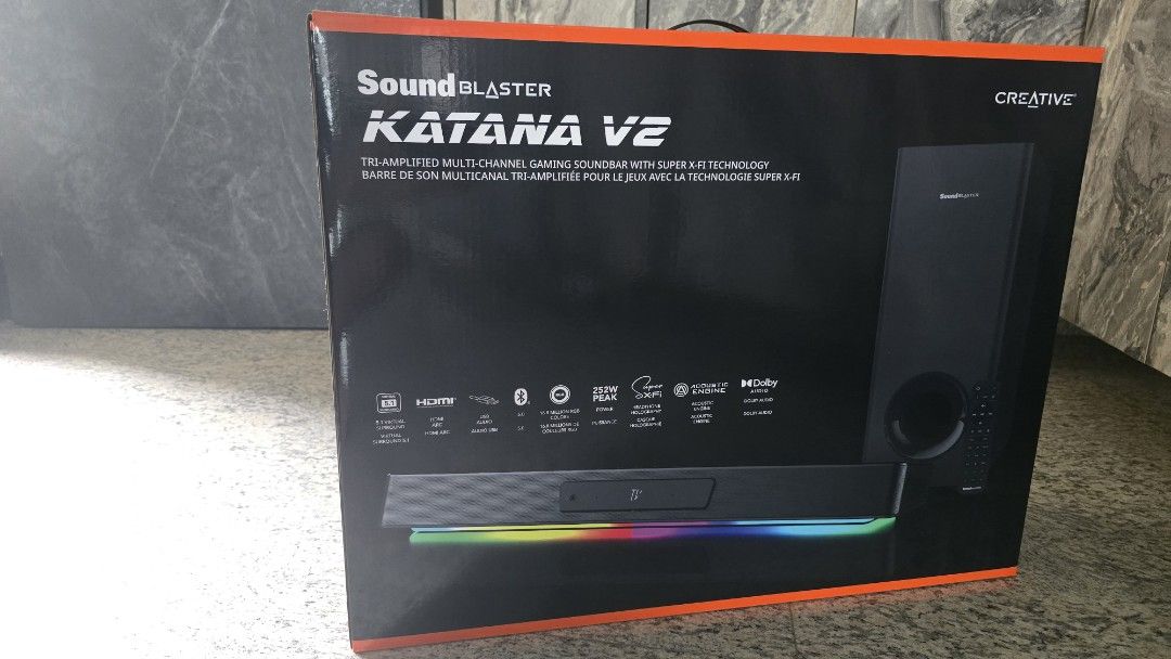 Creative Sound Blaster Katana V2, Audio, Soundbars, Speakers ...