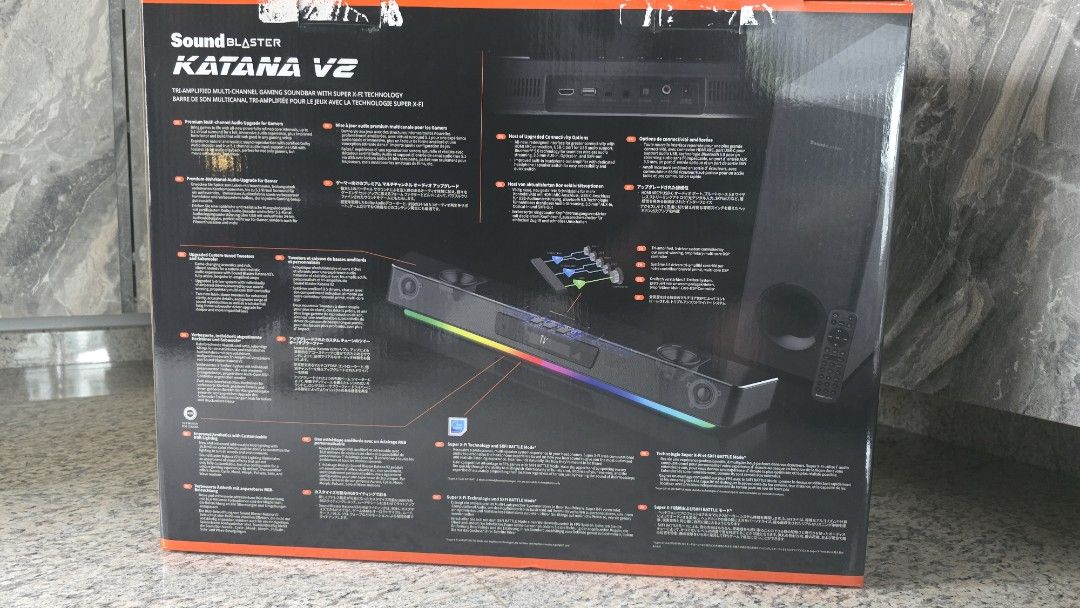 Creative Sound Blaster Katana V2, Audio, Soundbars, Speakers ...