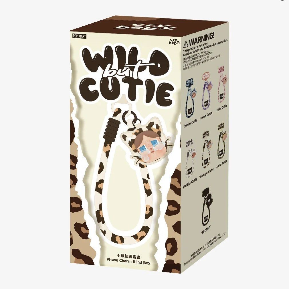 Crybaby Wild But Cutie Phone Charm Blind Box, Hobbies & Toys, Toys ...