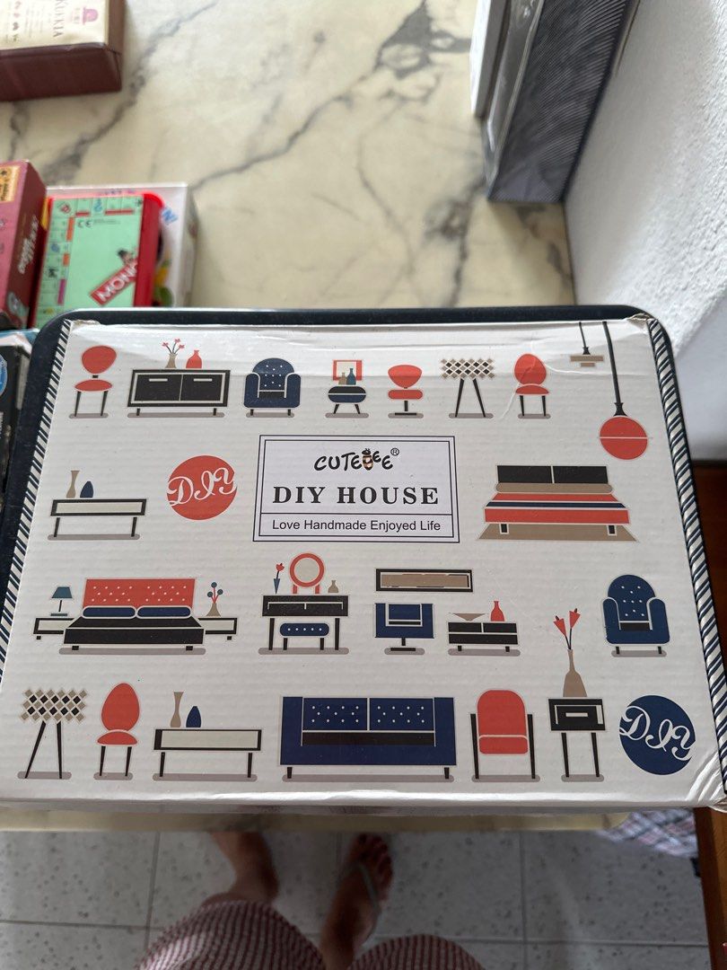 Cutee DIY House Kit, Hobbies & Toys, Stationery & Craft, Handmade Craft ...