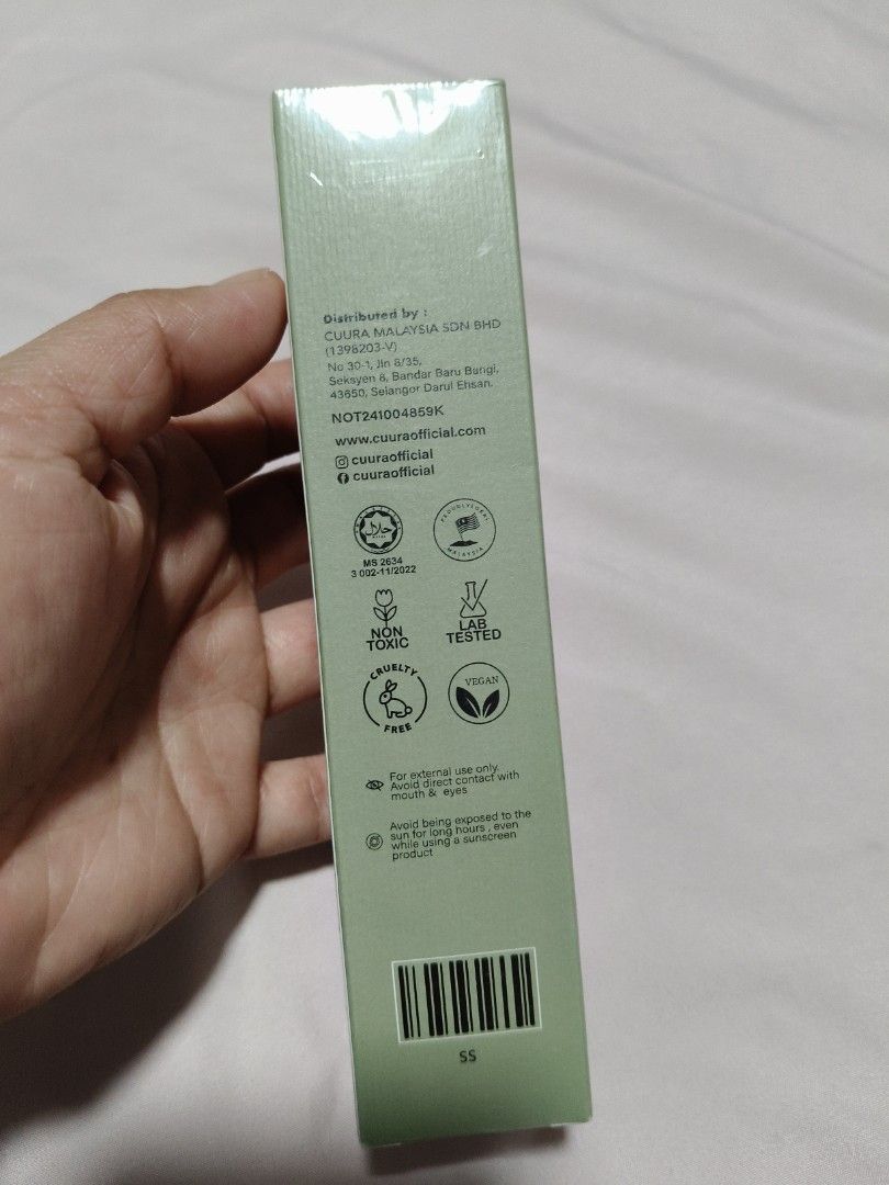 CUURA Brightening Sunscreen SPF50+ PA+++, Beauty & Personal Care, Face ...