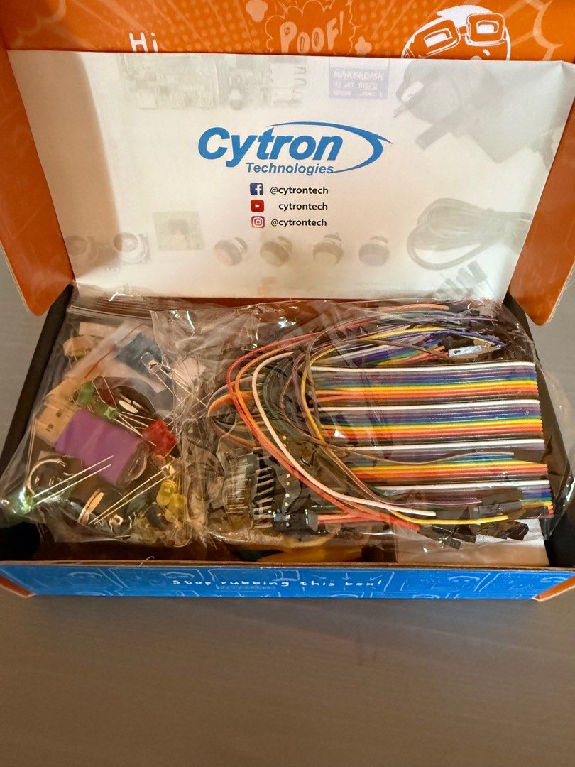 Cytron Raspberry Pi 4B Beginner Kit, Computers & Tech, Parts ...