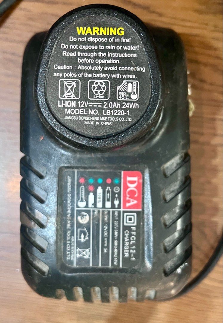 DCA 12V Li-ion Battery with Charger, Mobile Phones & Gadgets, Mobile ...