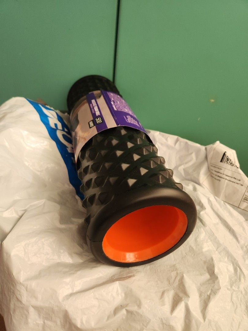 Decathlon Massage Foam Roller 500, Sports Equipment, Exercise & Fitness ...