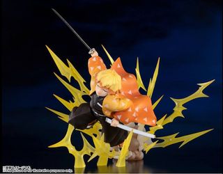 Demon Slayer Zenitsu Agatsuma Figure, Hobbies & Toys, Toys & Games on ...