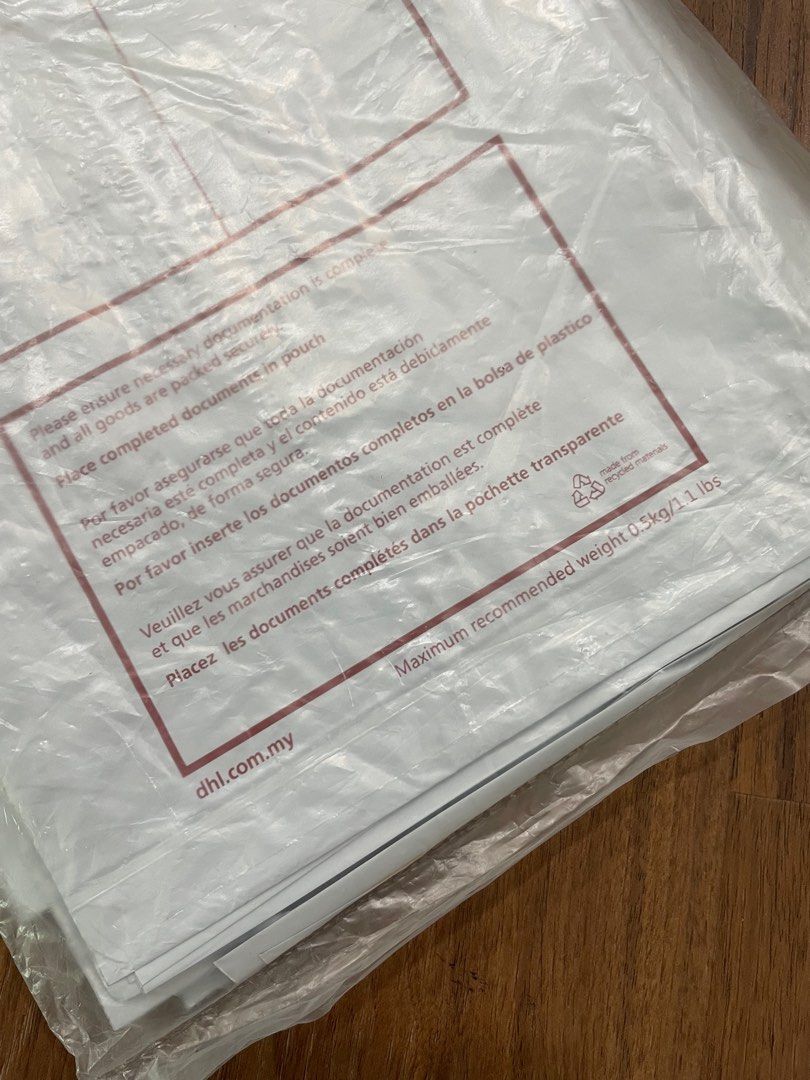 DHL Flyer 50pcs (BY POSTAGE ONLY), Announcements on Carousell