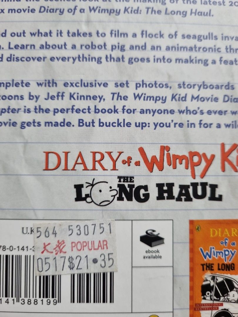 Diary of a Wimpy Kid Book Set, Hobbies & Toys, Books & Magazines ...