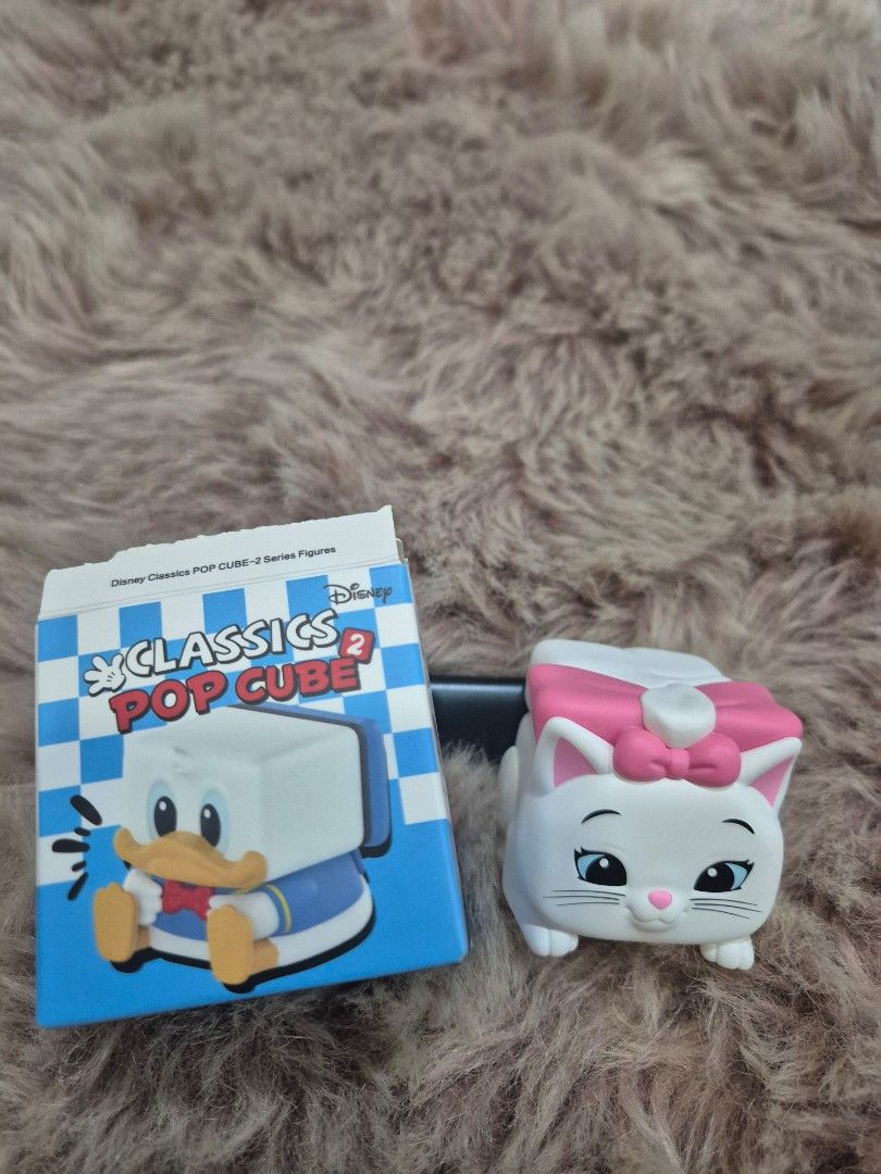 Disney Classics 2 Pop Cube Figure - Marie, Hobbies & Toys, Toys & Games ...