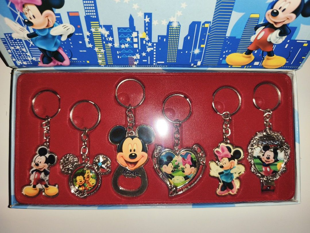 Disney Hong Kong Keychain Set, Hobbies & Toys, Toys & Games on Carousell