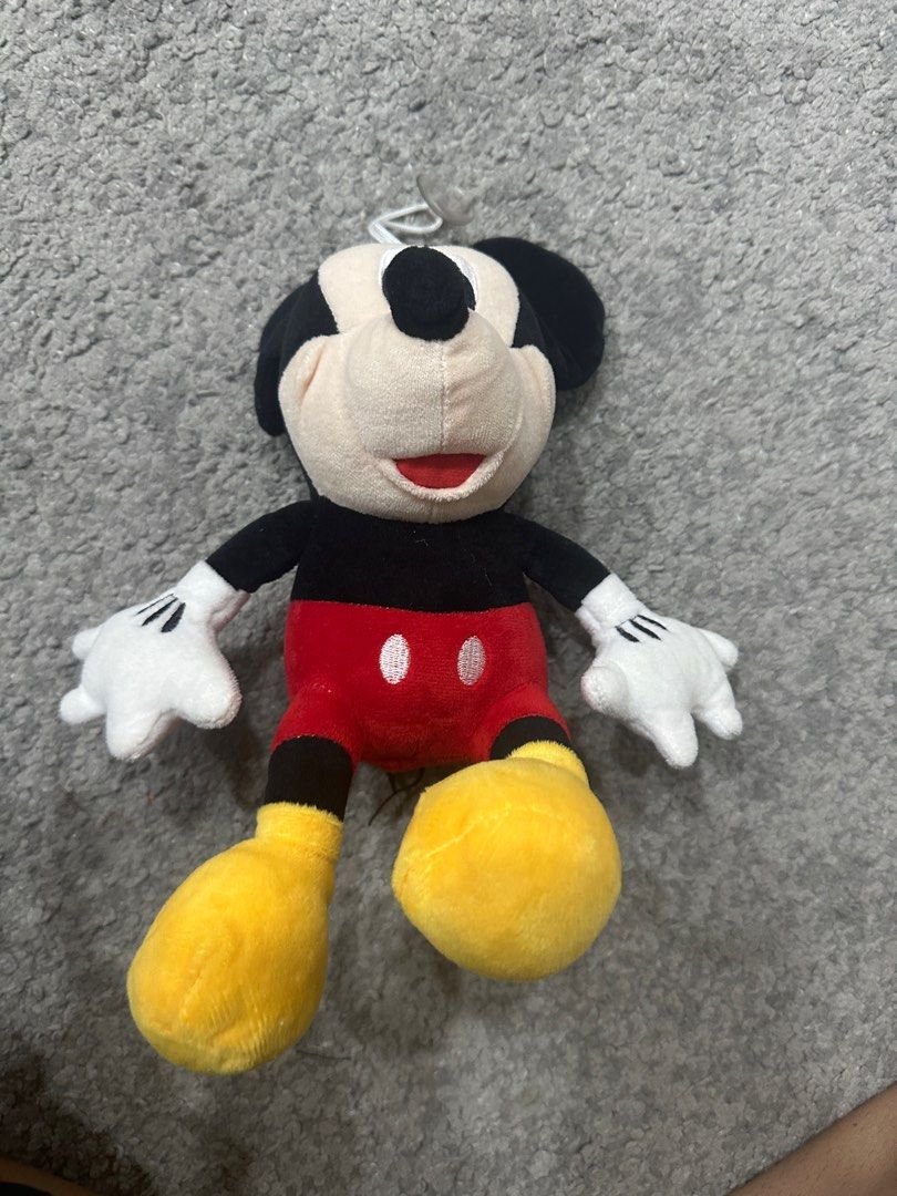 Disney Mickey Mouse Plush Toy, Hobbies & Toys, Toys & Games on Carousell