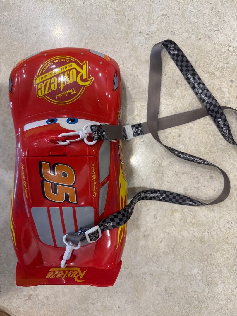 Disney Pixar Cars Lightning McQueen popcorn Bucket, Hobbies & Toys ...