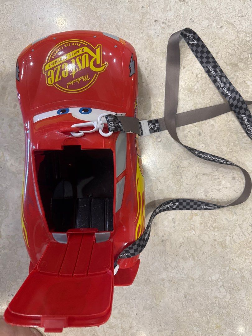 Disney Pixar Cars Lightning McQueen popcorn Bucket, Hobbies & Toys ...