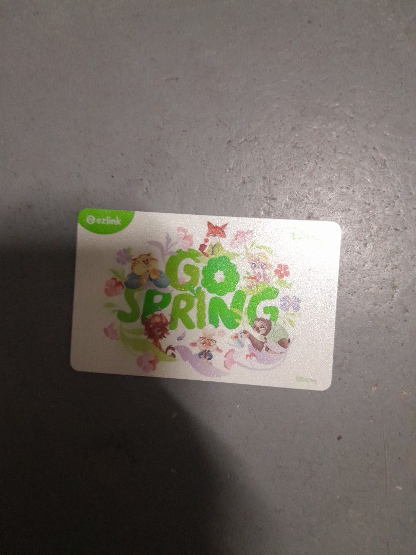 Disney zootopia 2 go spring ez link card, Hobbies & Toys, Memorabilia ...