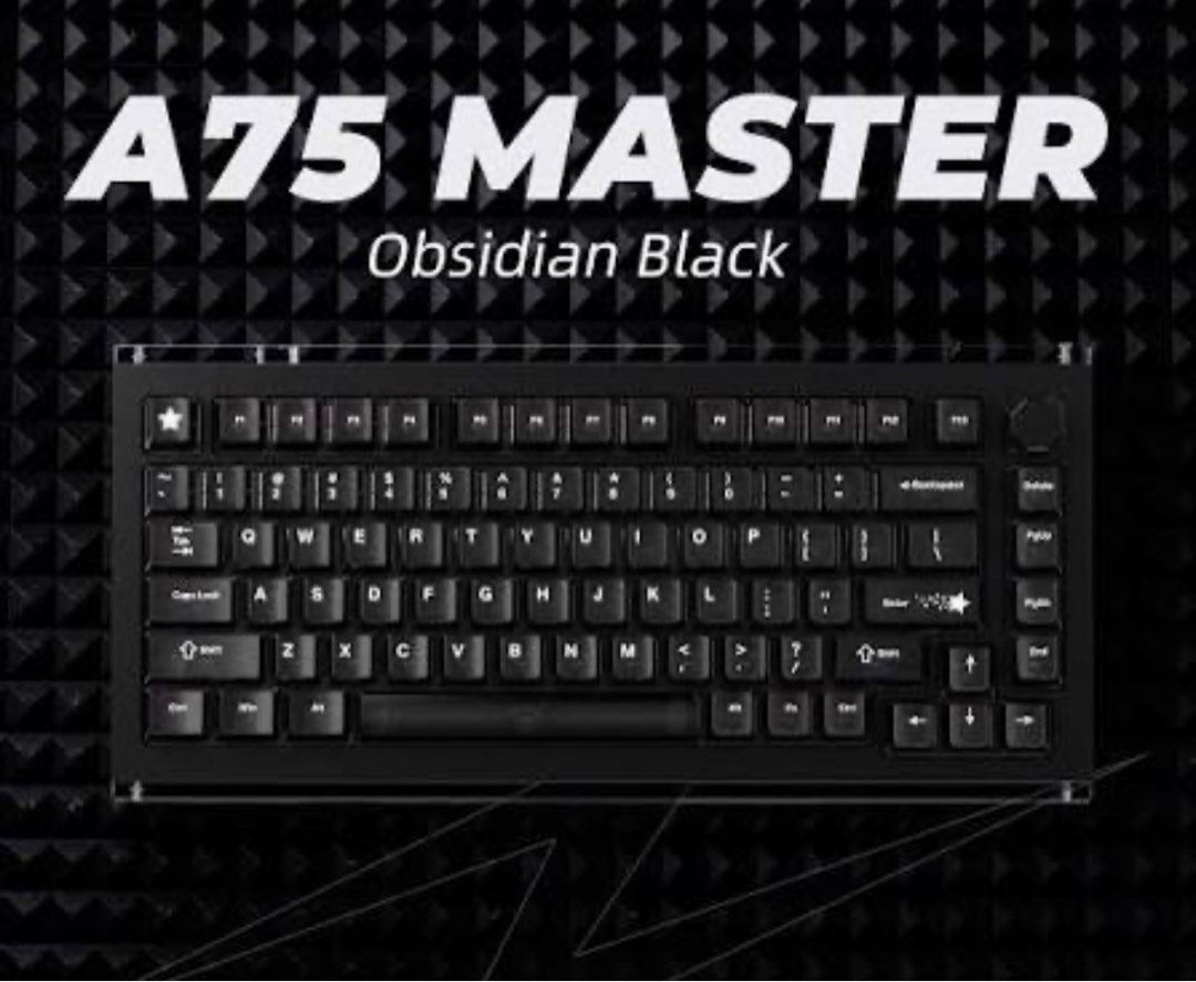 Drunkdeer A75 MASTER Obsidian Black HE, Computers & Tech, Parts ...