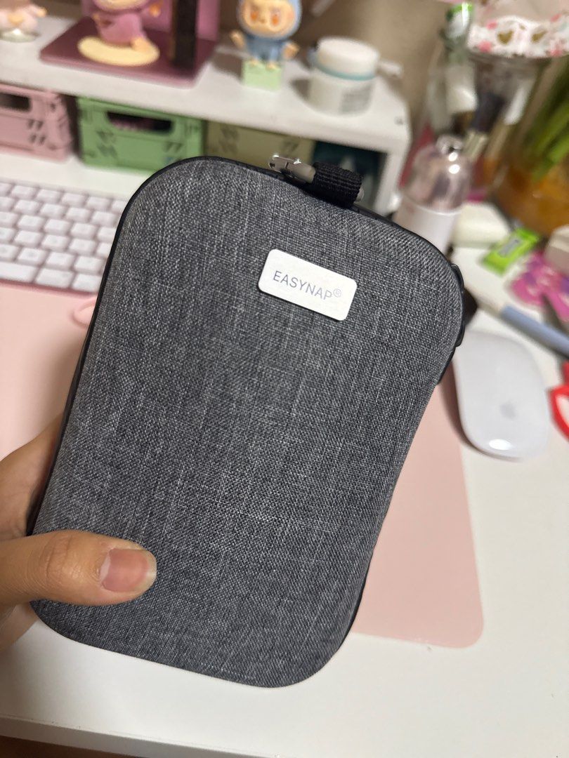 EASYNAP Travel Pillow - Pink, Hobbies & Toys, Travel, Travel Essentials ...