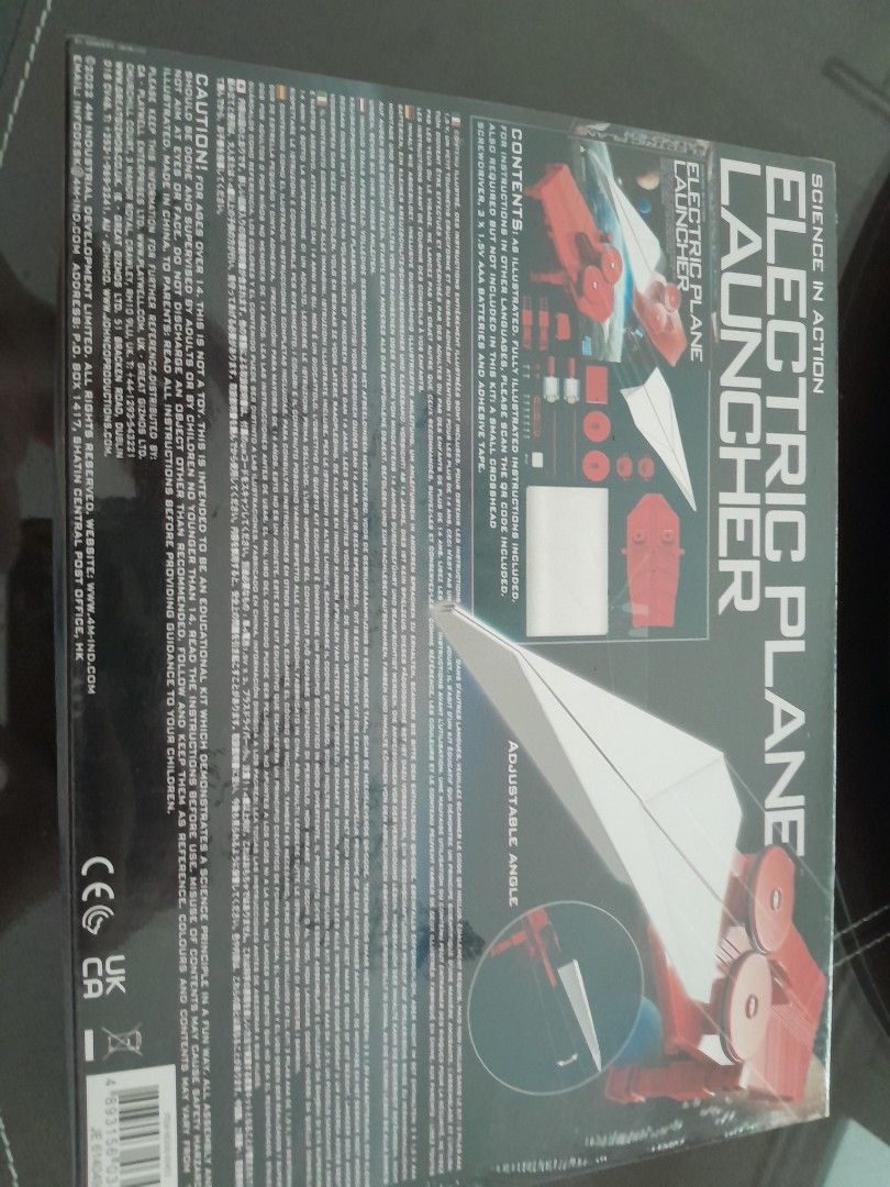 Electric Plane Launcher Science Kit, Hobbies & Toys, Toys & Games on ...