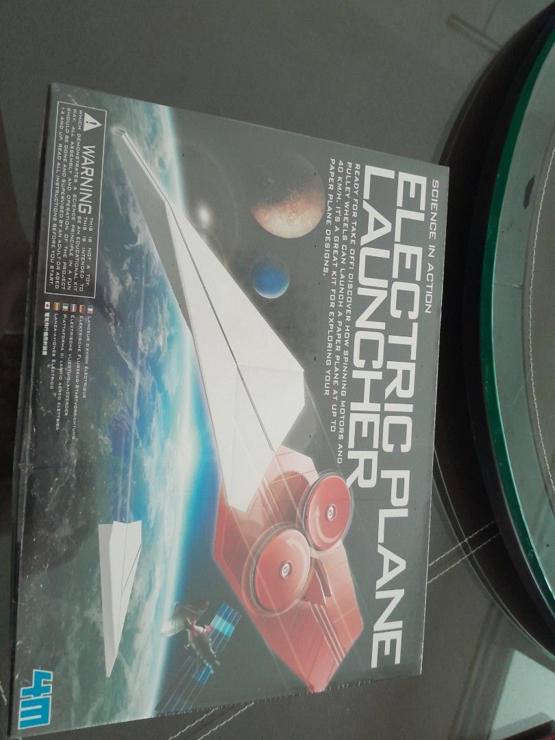 Electric Plane Launcher Science Kit, Hobbies & Toys, Toys & Games on ...