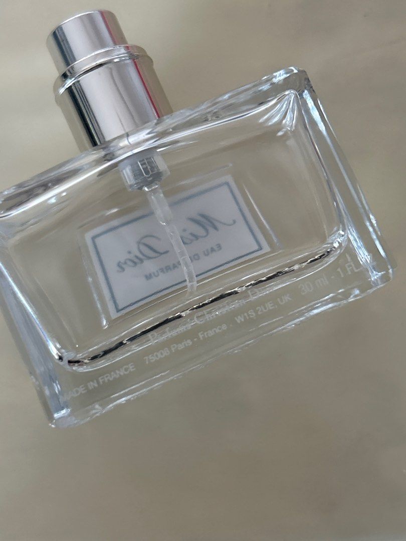 (Empty) Miss Dior Eau de Parfum bottle 30ml, Beauty & Personal Care ...