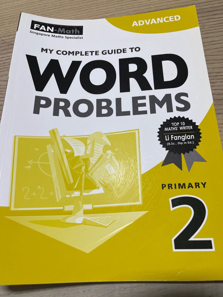 FAN - Math pri 2 advanced word problems, Hobbies & Toys, Books ...