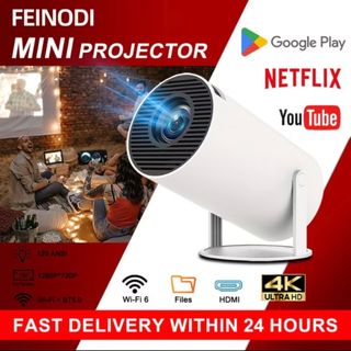 FEINODI HY300 wireless projector, TV & Home Appliances, TV ...