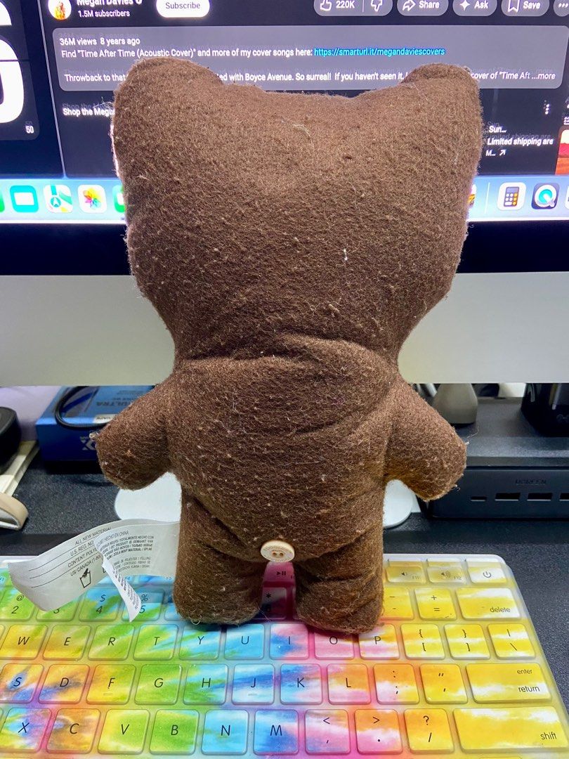 Fuggler Mr. Buttons Plush Funny Ugly Monster.., Hobbies & Toys, Toys ...