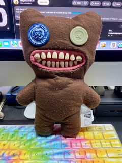 Fuggler Mr. Buttons Yellow Furr Plush Funny Ugly Monster.., Hobbies ...