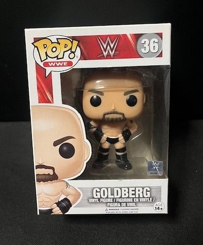 Funko Pop! WWE Goldberg Figure #36, Hobbies & Toys, Toys & Games on ...