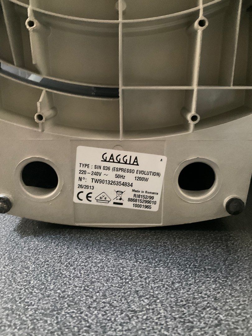 Gaggia Espresso Evolution Espresso Machine 咖啡機, 家庭電器, 廚房電器, 咖啡機及咖啡壺 ...