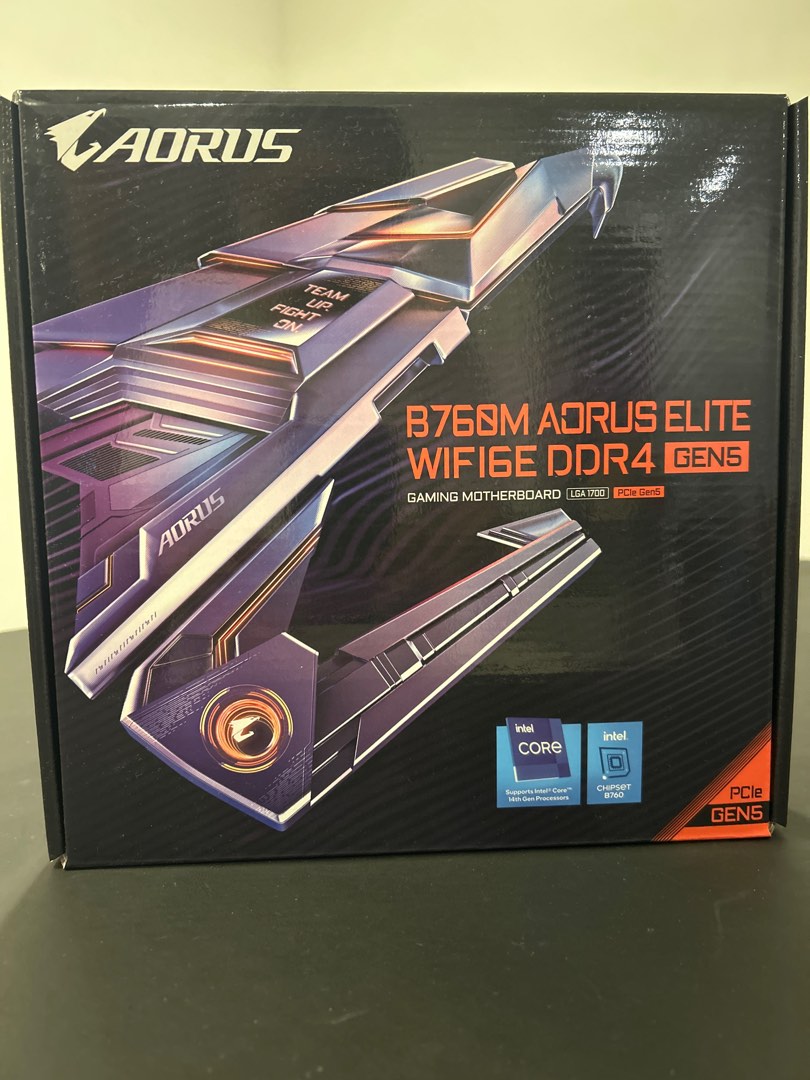 Gigabyte Aorus B760M AORUS ELITE WIFI6E DDR4 Motherboard, Computers ...