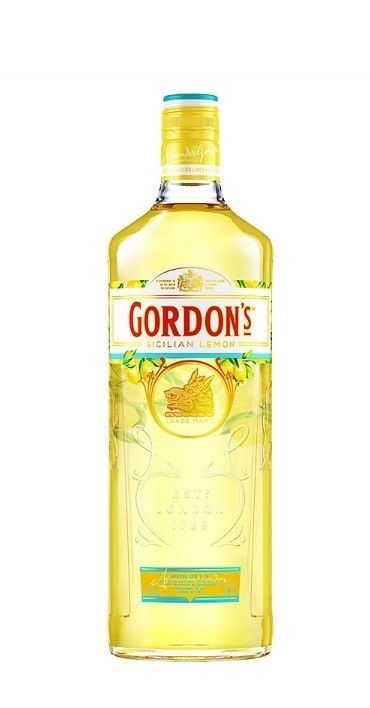 Gordon's Sicilian Lemon Gin, Food & Drinks, Alcoholic Beverages on ...