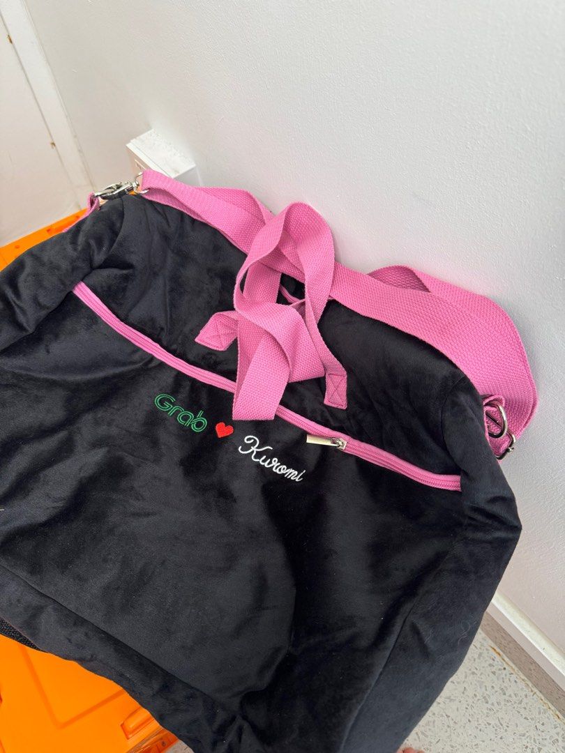 Grab x Sanrio Kuromi Duffel Bag, Women's Fashion, Bags & Wallets, Beach ...