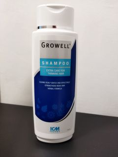Growell Shampoo for Thinning Hair / Hair Loss (500ml + 200ml), Beauty ...