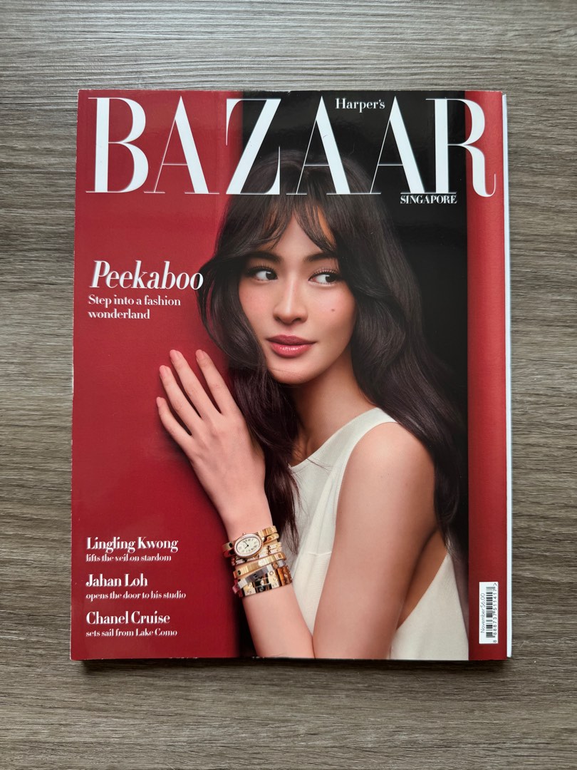 Harper's Bazaar Ling Ling Kwong Singapore Magazine, Hobbies & Toys ...