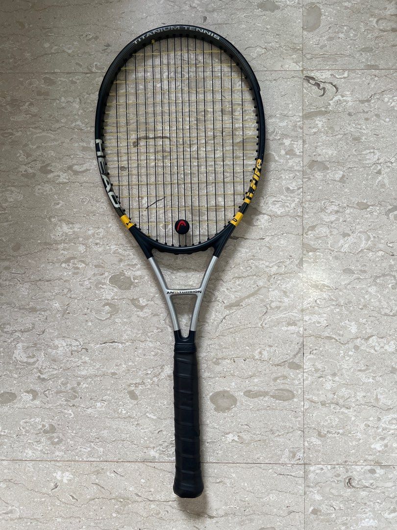 Head ti.fire Titanium Tennis Racket, Sports Equipment, Sports & Games ...